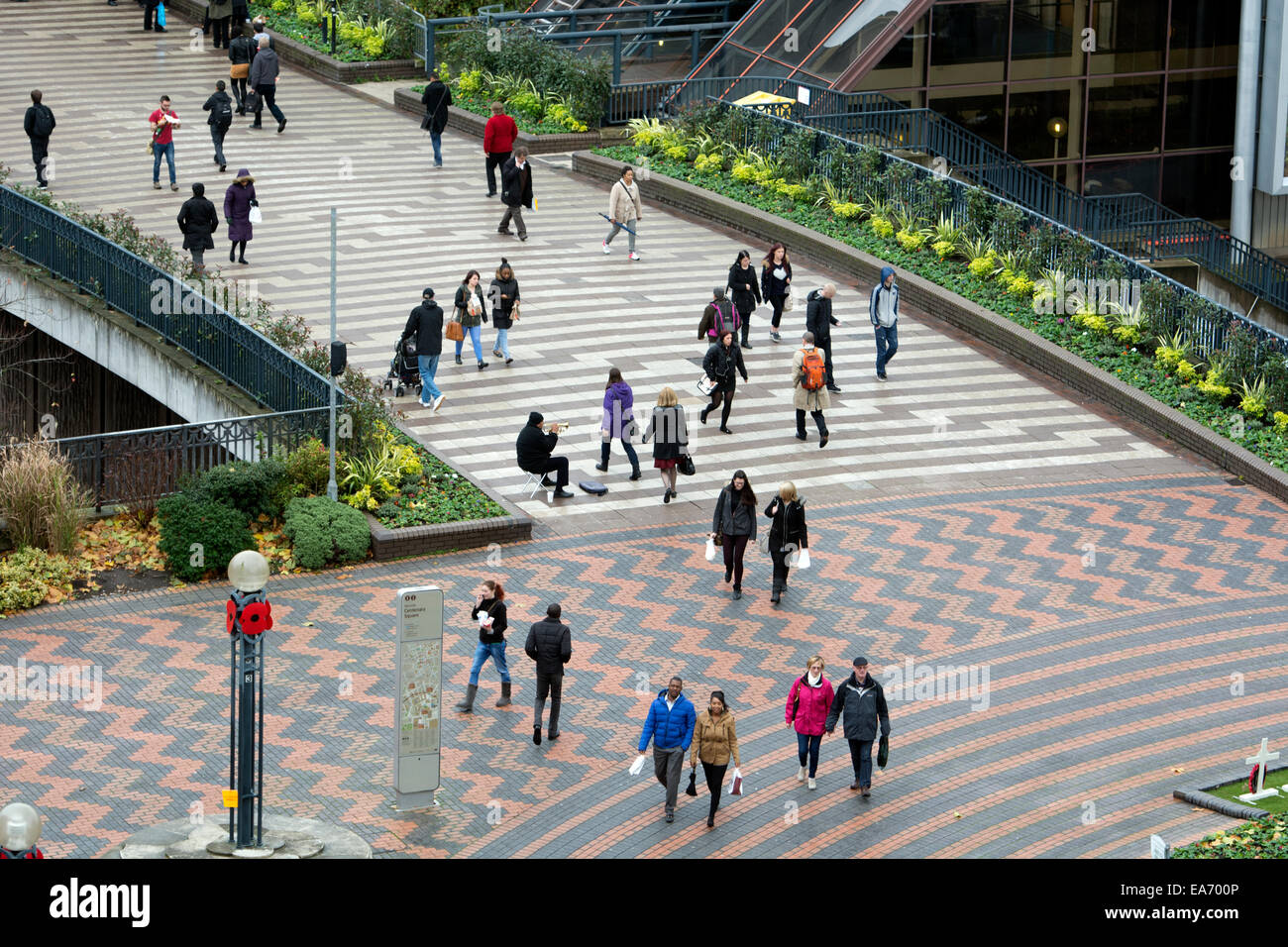 Centenary Way, Birmingham city centre, England, UK Stock Photo - Alamy