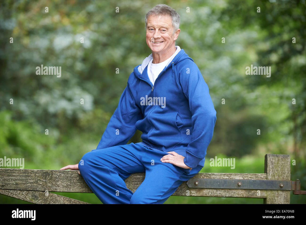 Resting senior hi-res stock photography and images - Alamy