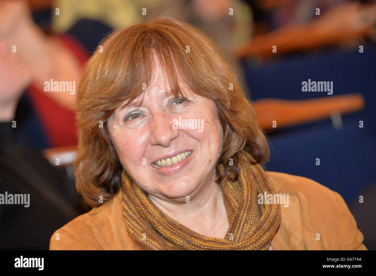 Prague, Czech Republic. 7th Nov, 2014. Belarusian-Ukrainian writer ...