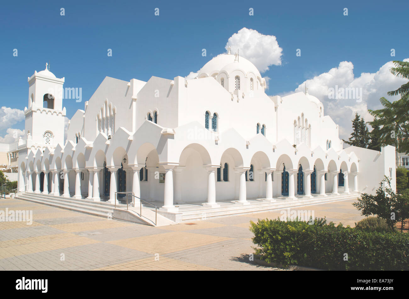 Typical Greek church Stock Photo - Alamy