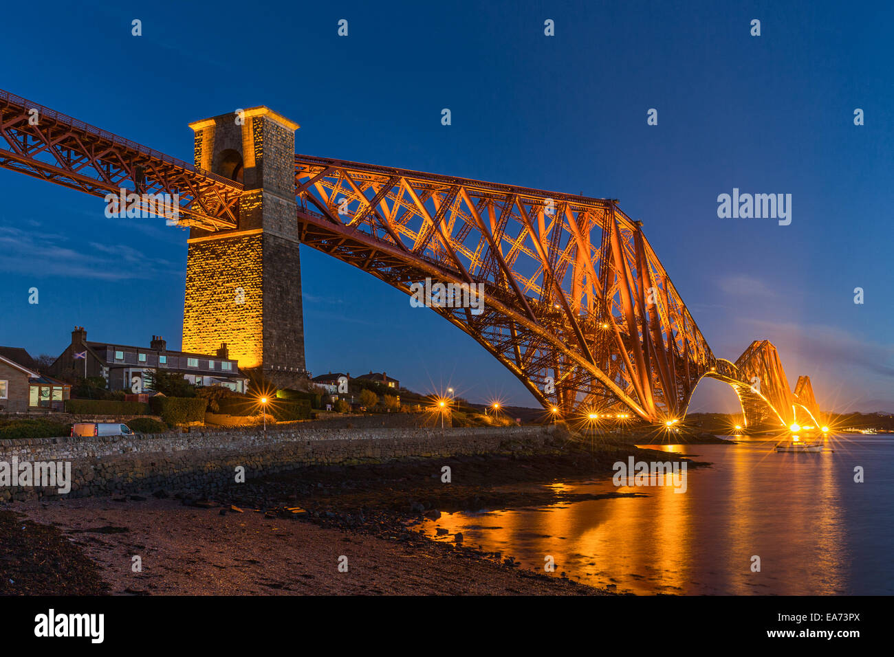 Forth bridge painting hi-res stock photography and images - Alamy