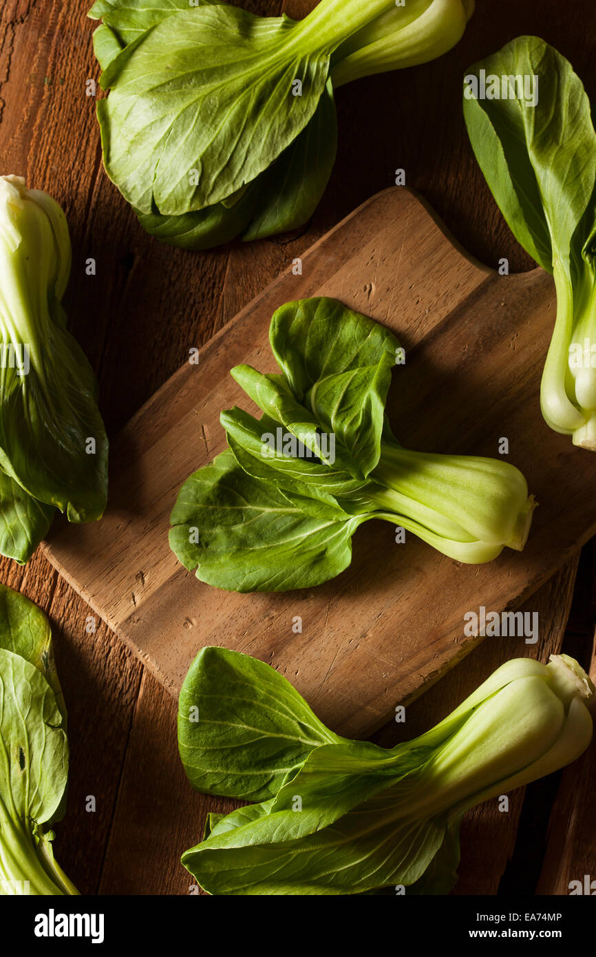 Fresh baby bok choy hi-res stock photography and images - Alamy