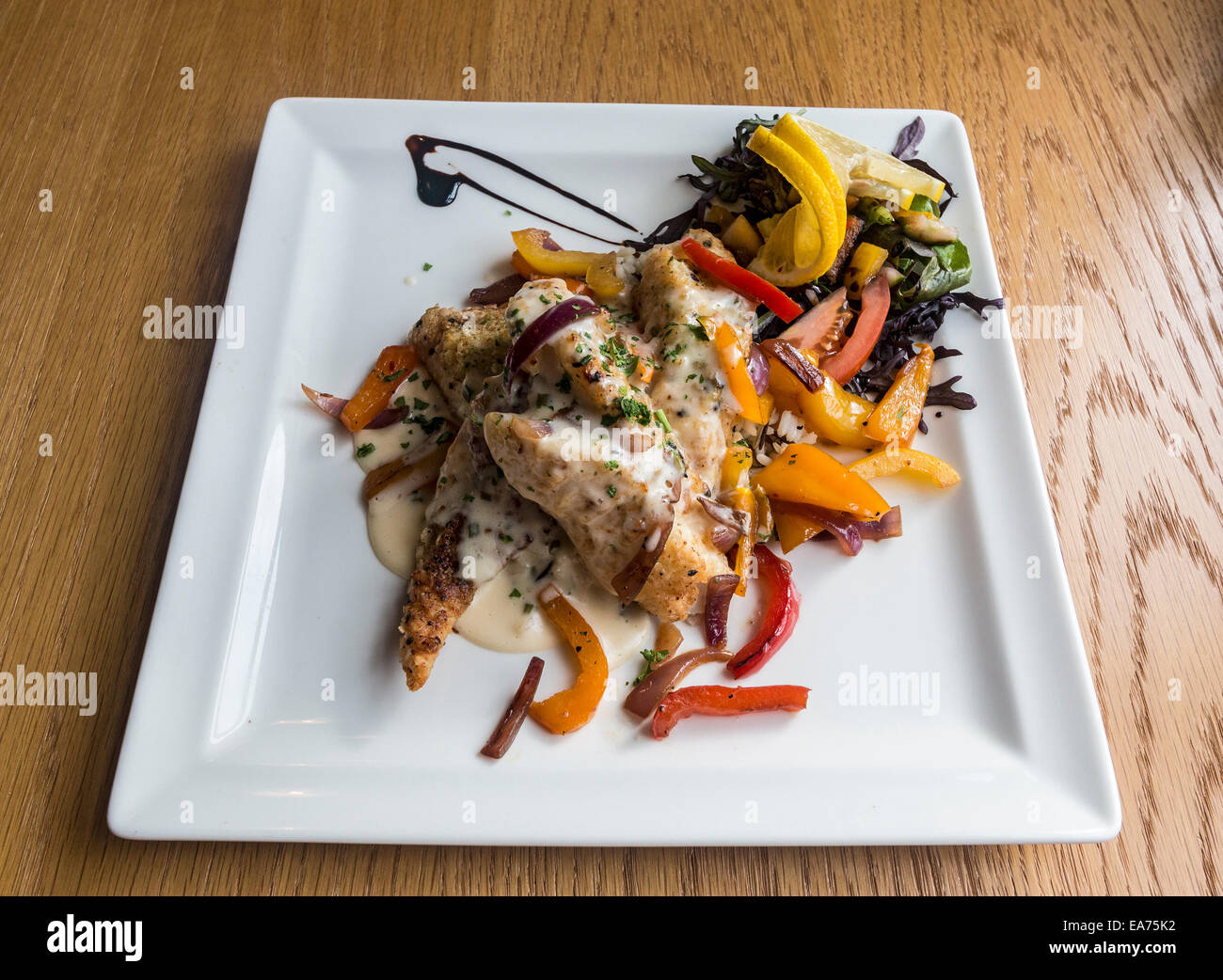Typical fish restaurant hi-res stock photography and images - Alamy