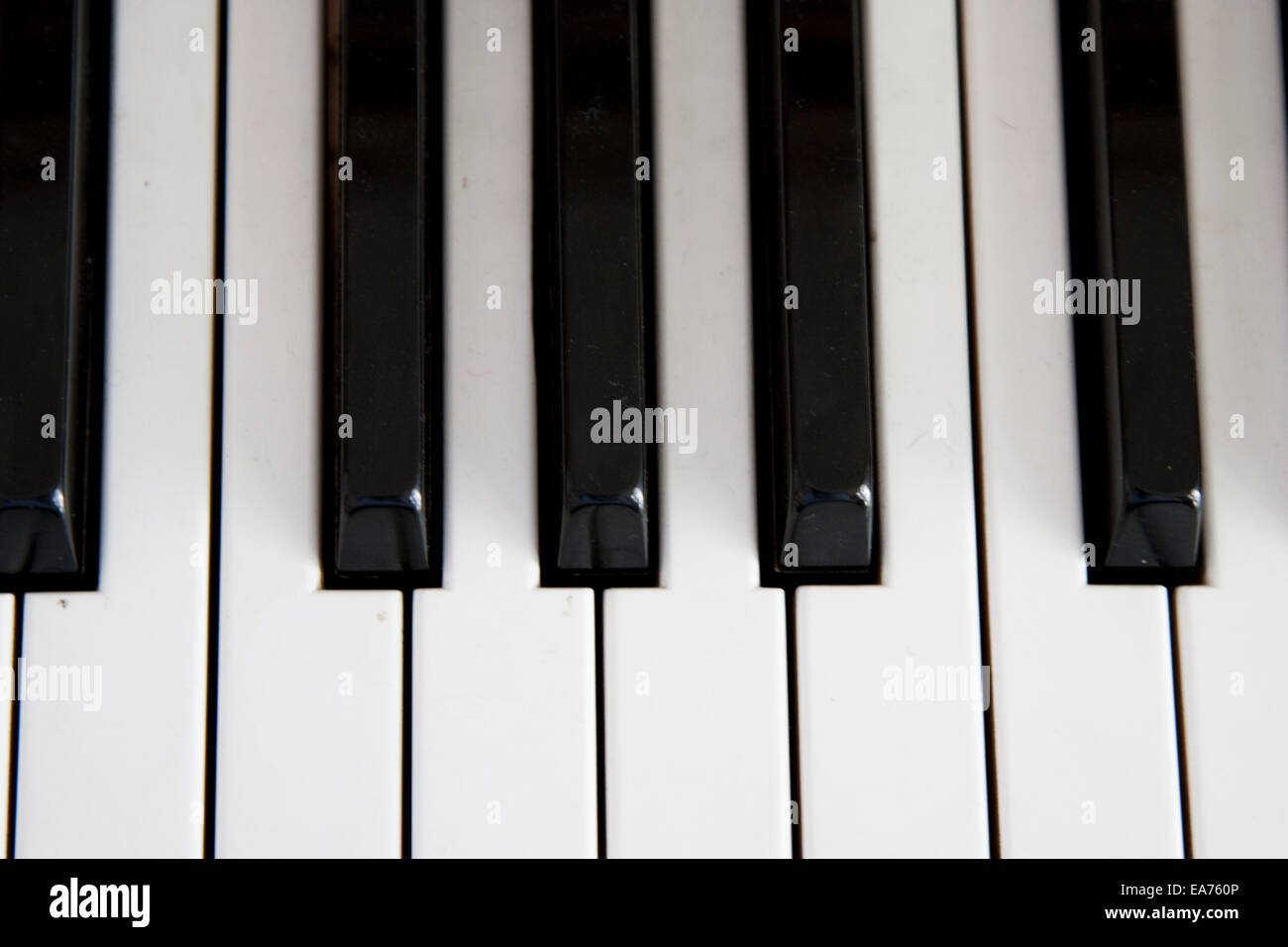 Black and white piano keys Stock Photo - Alamy