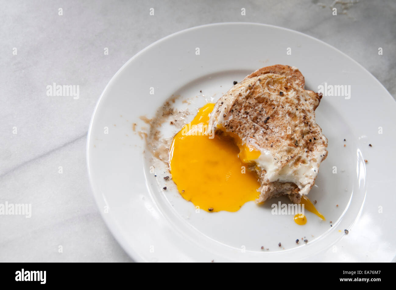 Bitten toast hi-res stock photography and images - Alamy
