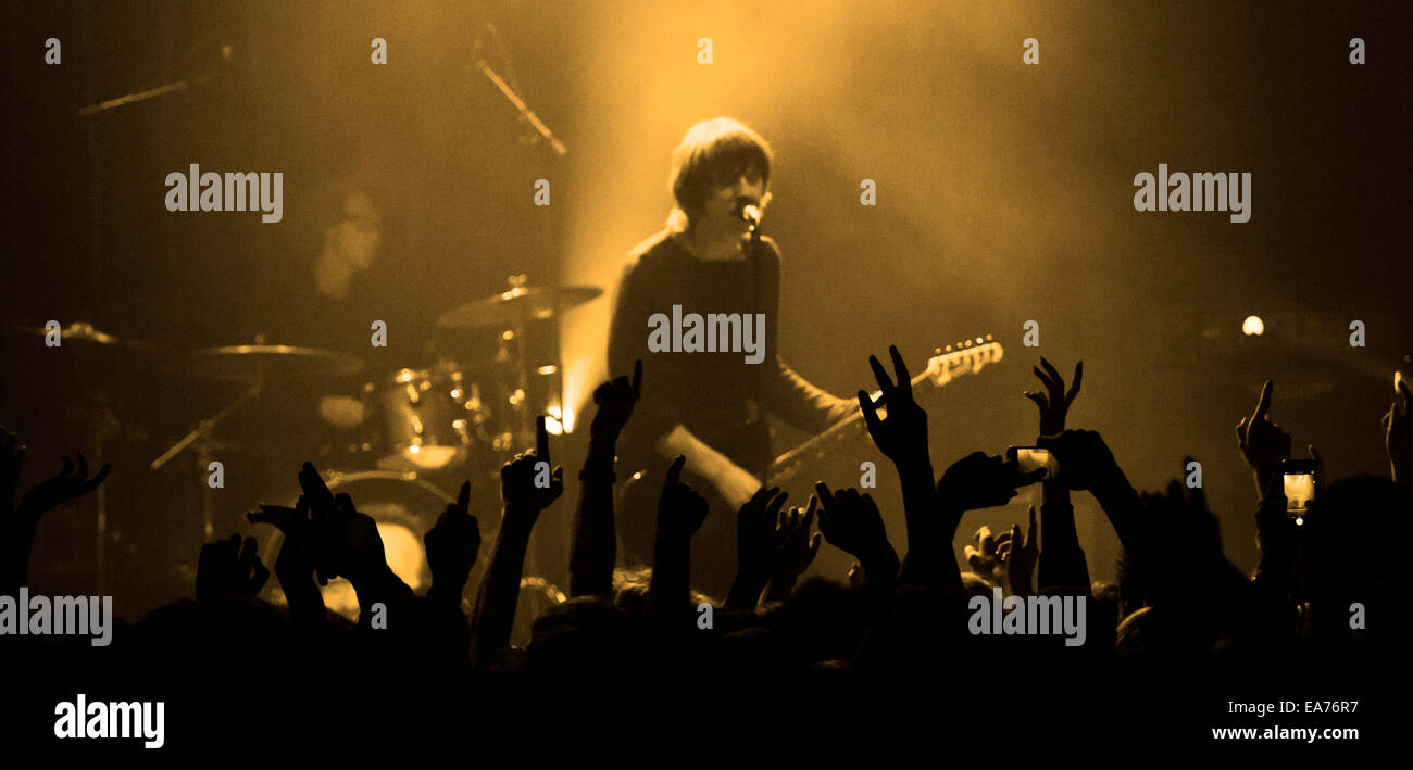 UK, 7th Nov, 2014.Catfish and the Bottlemen Live Performance, Koko Club ...
