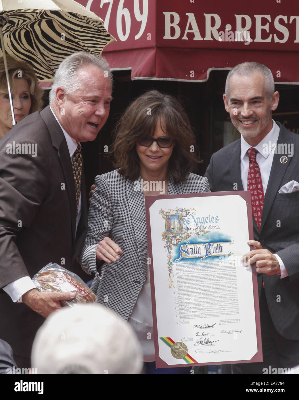 Sally field hollywood walk hi-res stock photography and images - Alamy