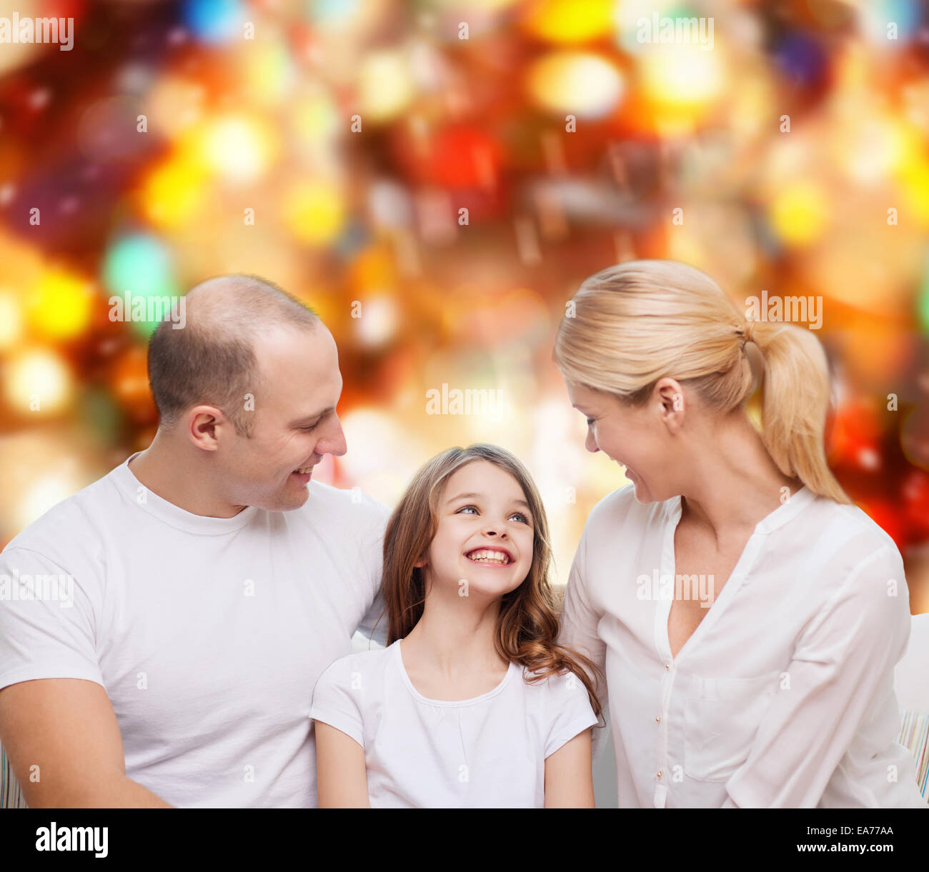 happy family at home Stock Photo - Alamy