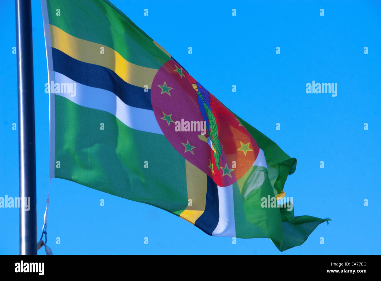Flag dominica national country symbol hi-res stock photography and ...