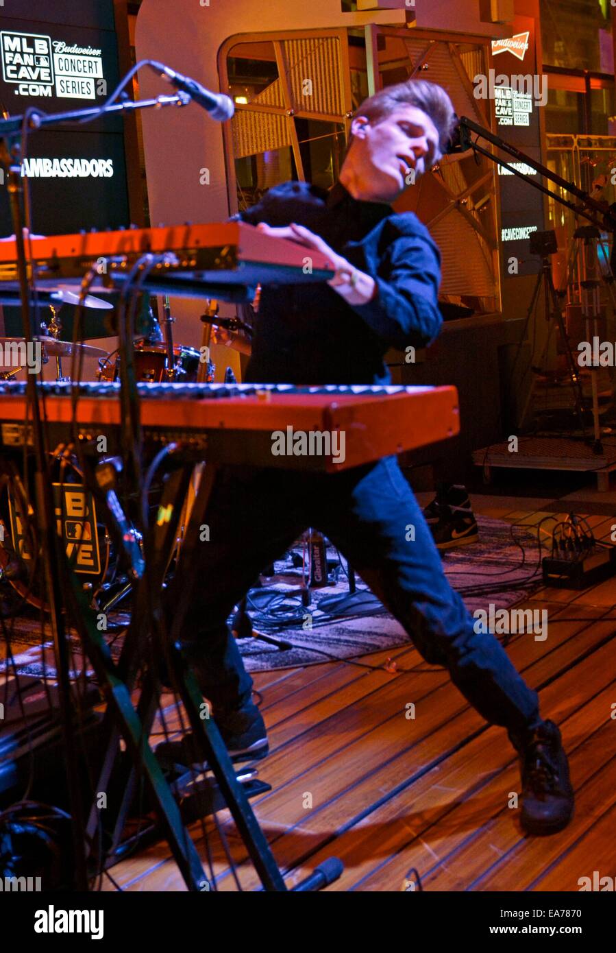 New York, NY, USA. 7th Nov, 2014. Casey Harris in attendance for MLB ...