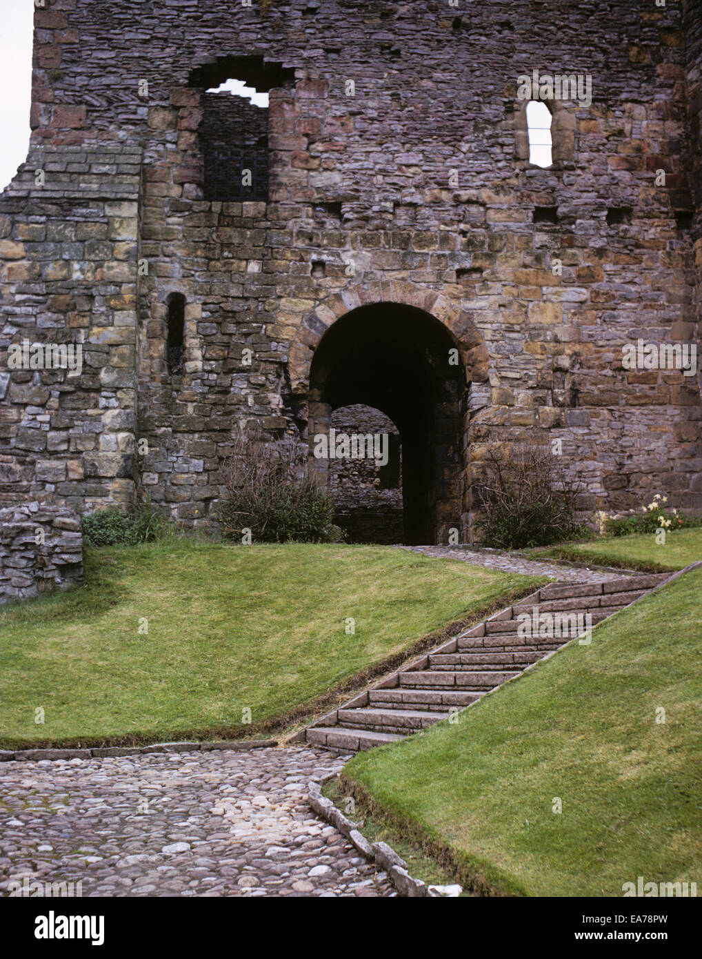 Richmond Castle, Richmond, North Yorkshire, England 690708 018 Stock ...