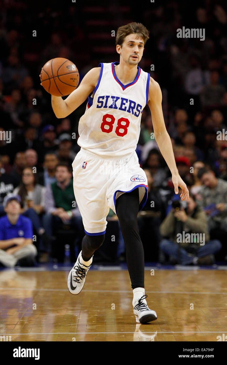 Philadelphia, Pennsylvania, USA. 7th Nov, 2014. Philadelphia 76ers ...