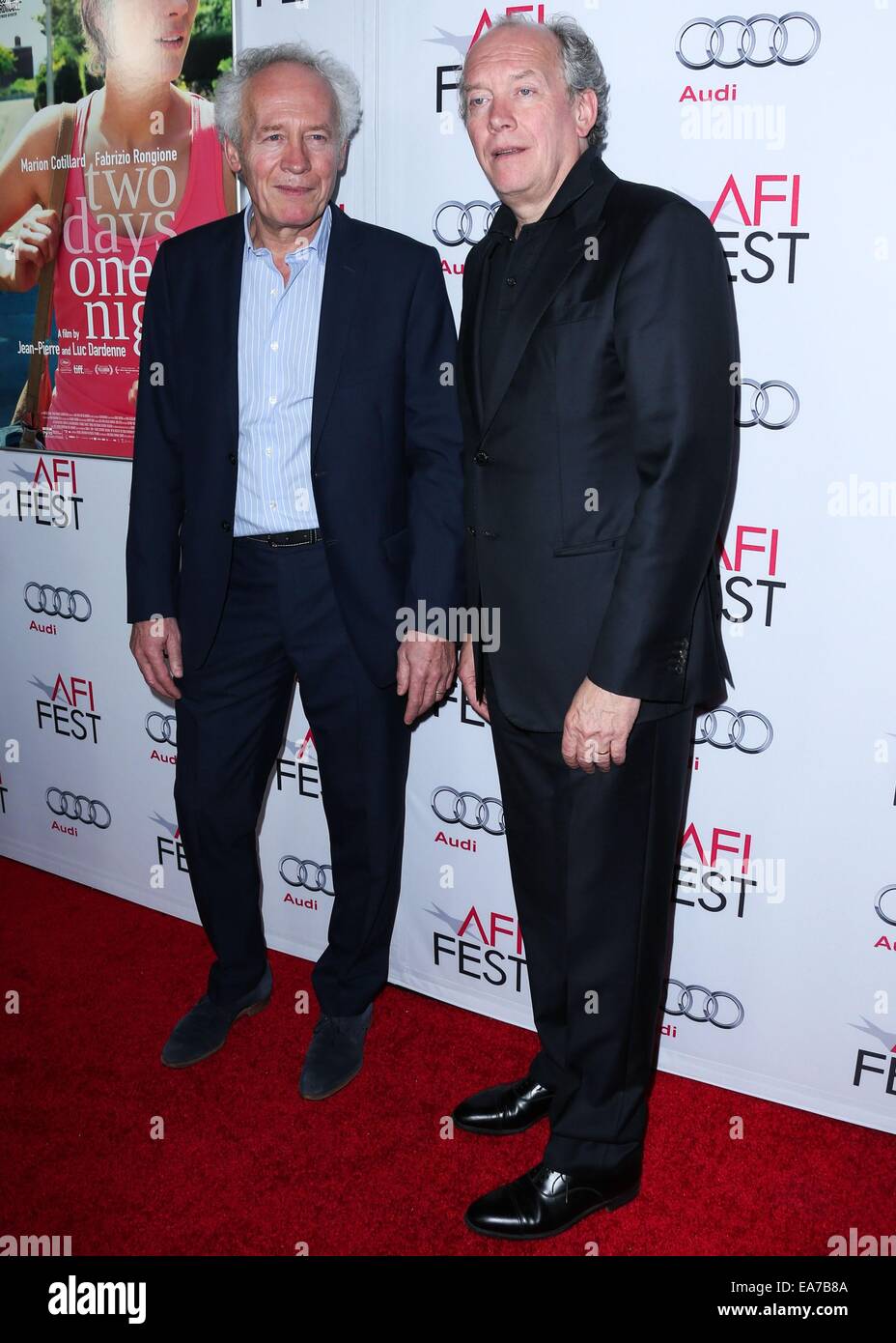 Los Angeles, CA, USA. 7th Nov, 2014. Jean-Pierre Dardenne, Luc Dardenne ...