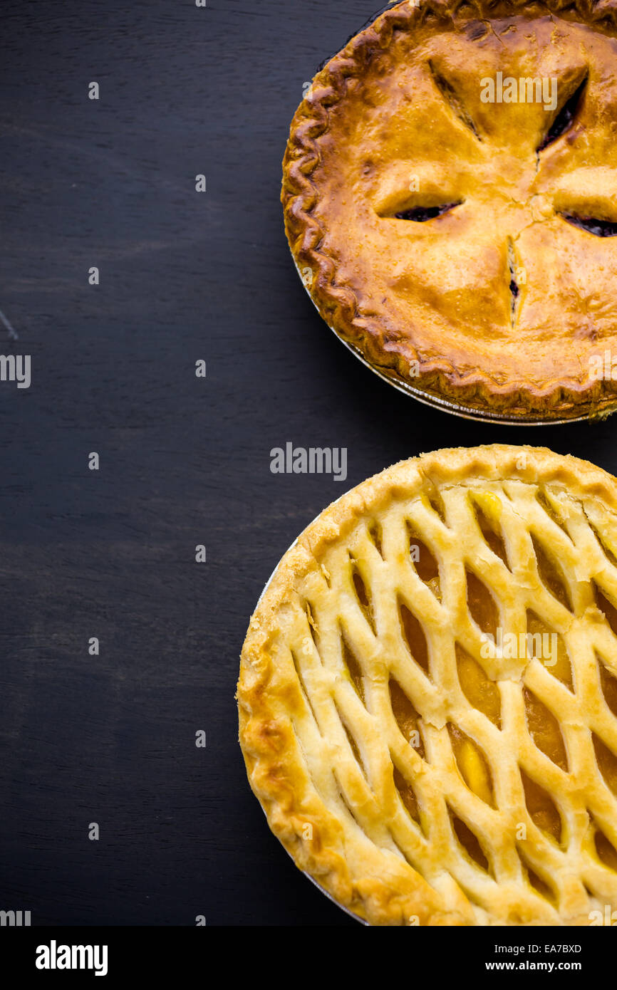 Fresh homemade pie made from organic berries Stock Photo - Alamy