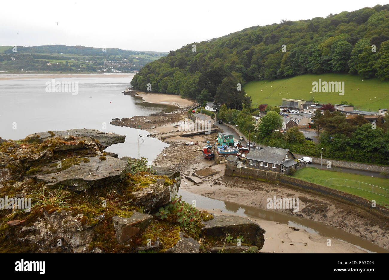 Conway, NORTH WALES, BRITAIN. 22nd May, 2014. Conwy Castle is a ...