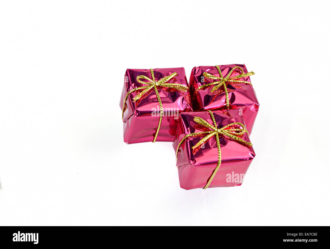 Box christmas gift branches Cut Out Stock Images & Pictures - Alamy