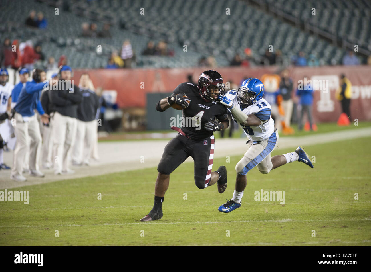 Philadelphia, Pennsylvania, USA. 7th Nov, 2014. Temple's RB, KENNETH ...
