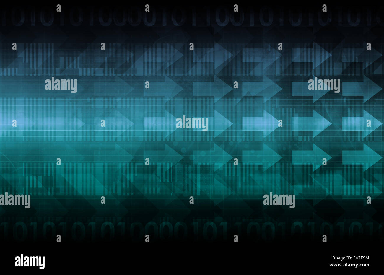 Business Process Management as a Art Abstract Stock Photo - Alamy