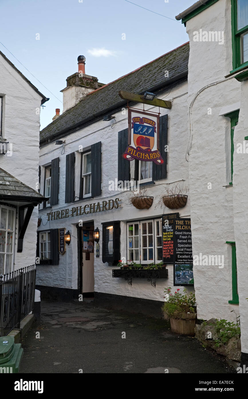 Polperro restaurant hi-res stock photography and images - Alamy
