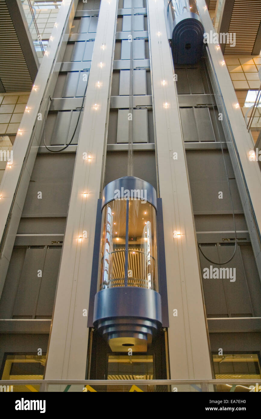 Glass Elevator Empty High Resolution Stock Photography and Images - Alamy