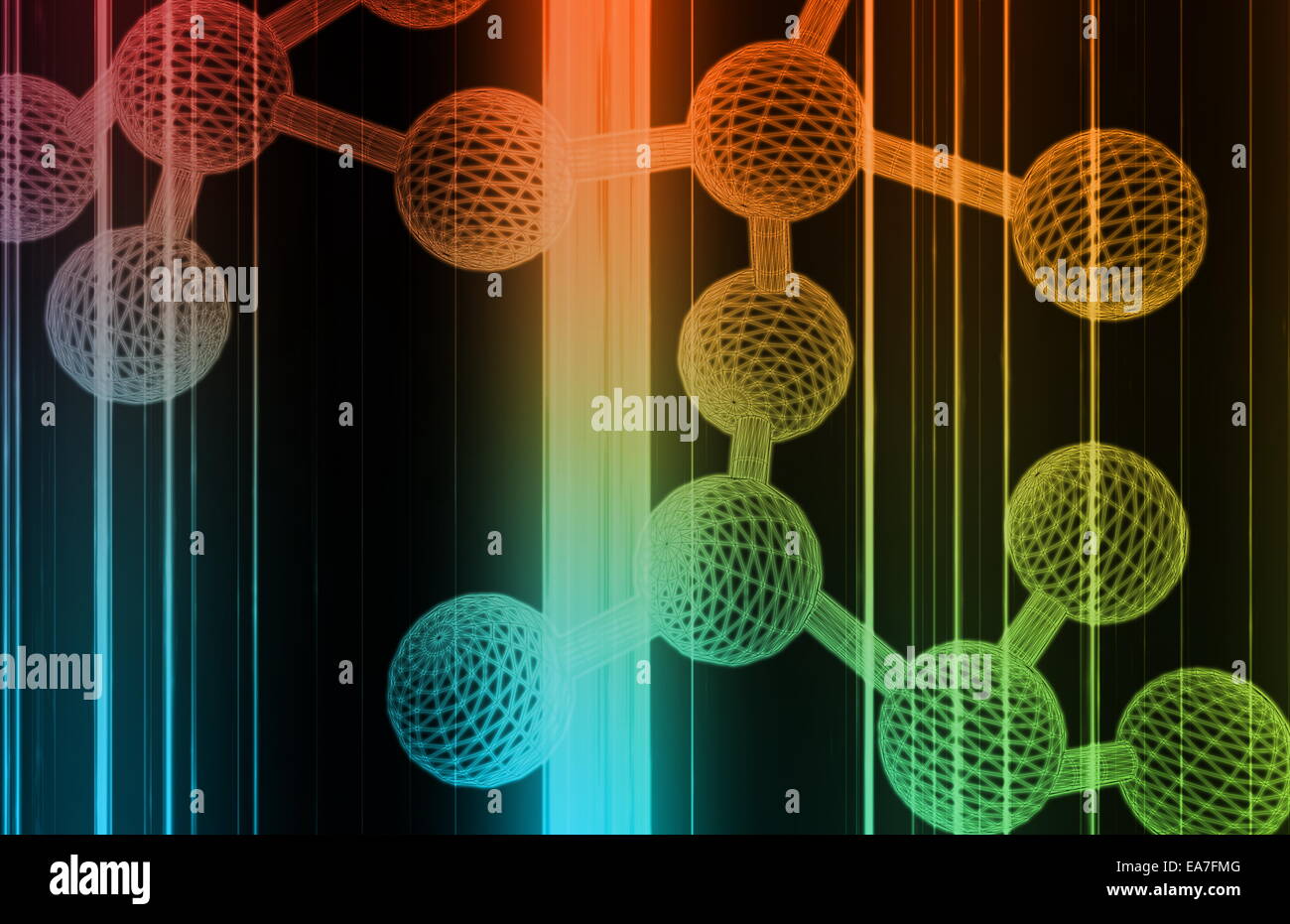 Pharmaceutical Research Data As a Science Art Stock Photo - Alamy