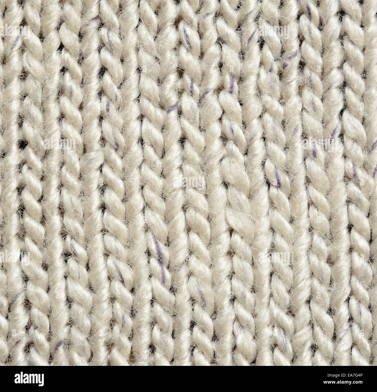 Gray knitted woolen fabric hi-res stock photography and images - Alamy