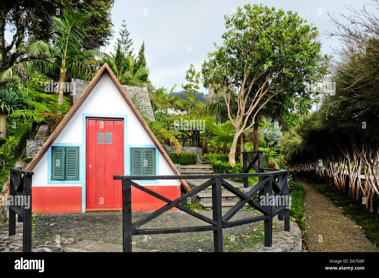 Traditional Madeira house Stock Photo - Alamy
