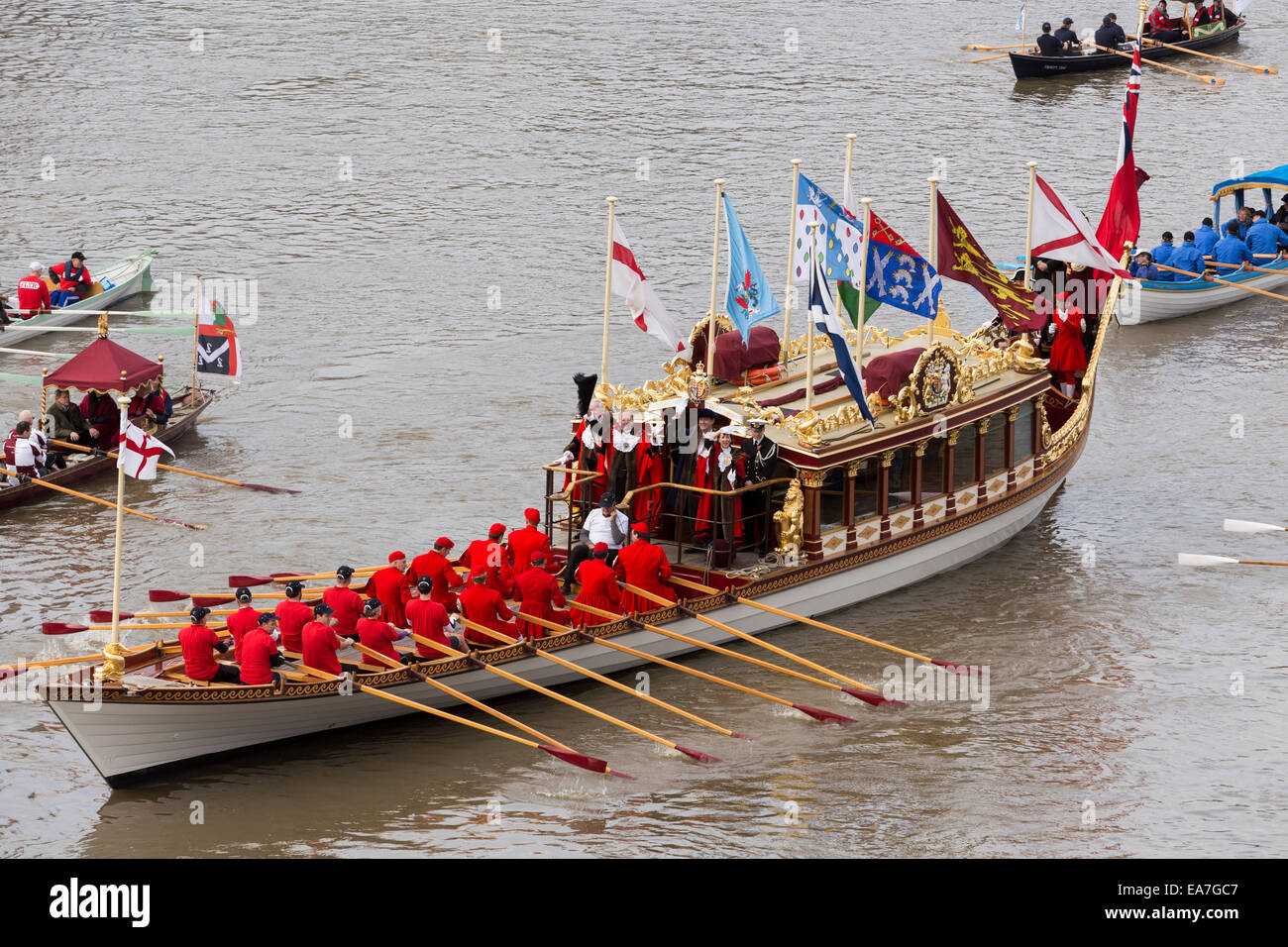 Lord mayor's show 2014 hi-res stock photography and images - Alamy