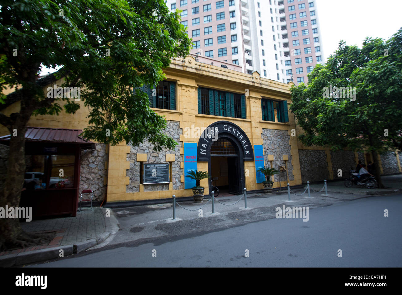 Hỏa Lò Prison in Hanoi, Vietnam Stock Photo - Alamy