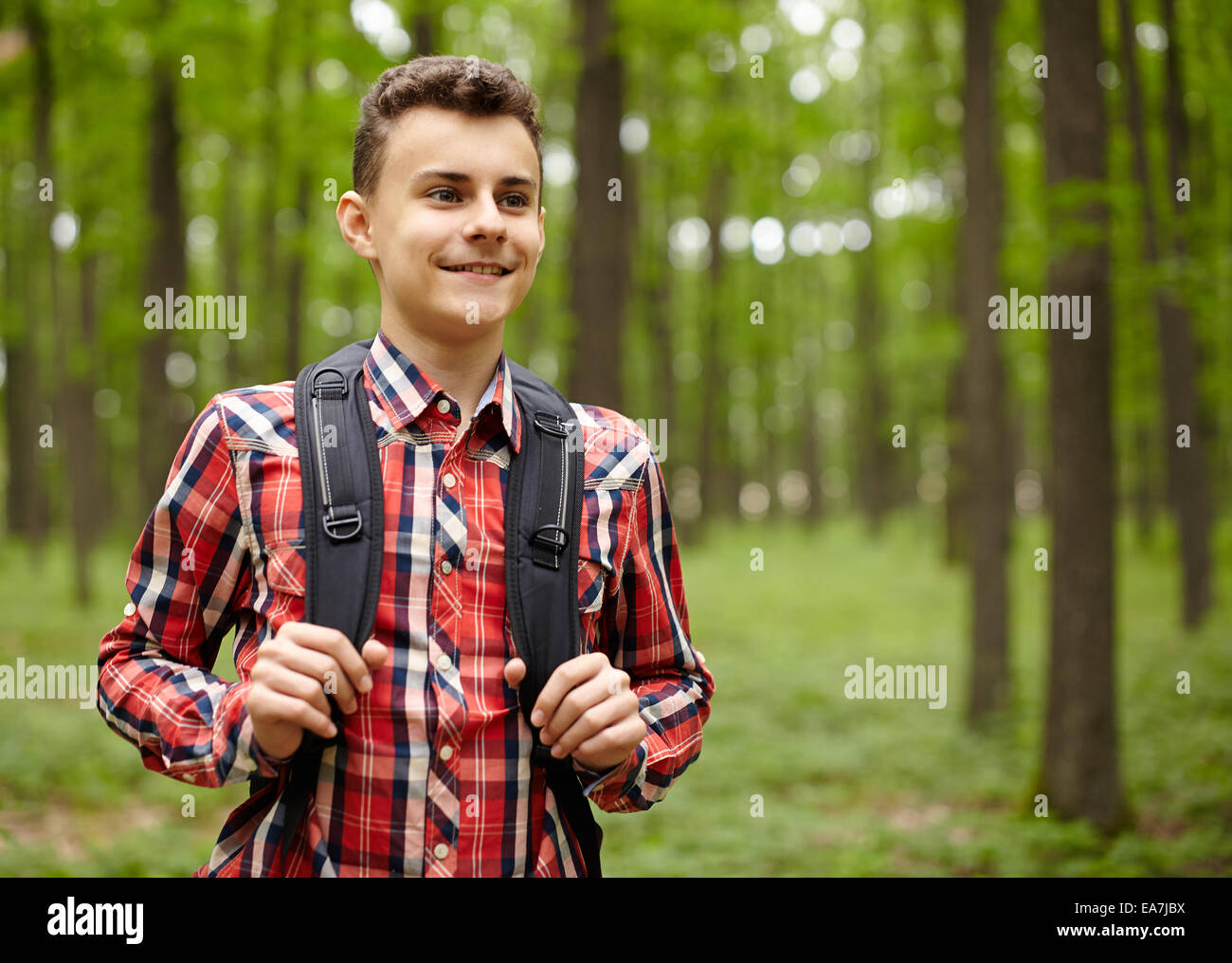 Teenager schoolbag hi-res stock photography and images - Alamy
