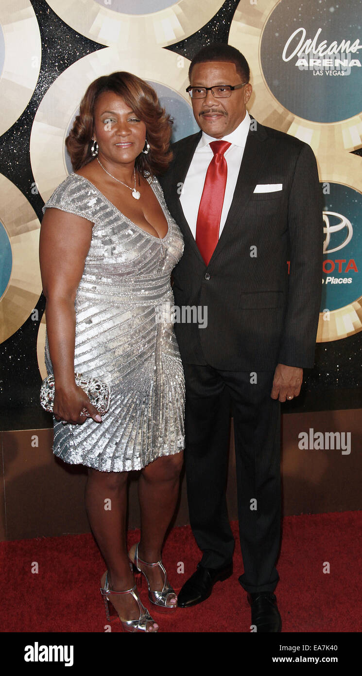 Las Vegas, Nevada, USA. 7th Nov, 2014. Judge Greg Mathis and wife ...