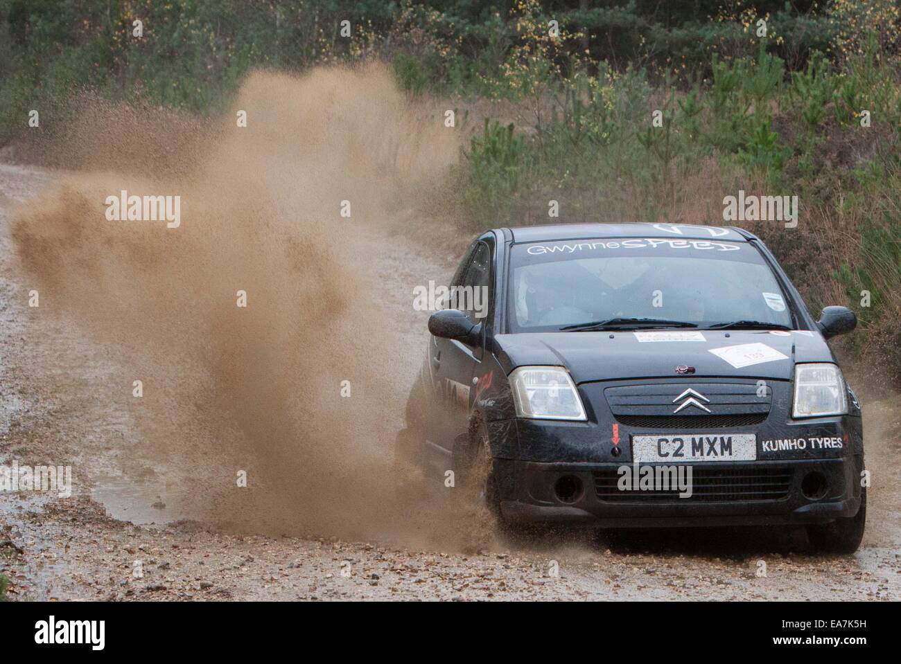 Eversley, UK. 8th Nov, 2014. Tempest Rally. The rally is a one day ...