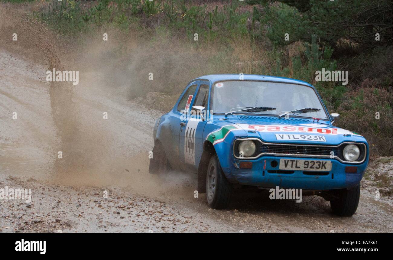 Eversley, UK. 8th Nov, 2014. Tempest Rally. The rally is a one day ...