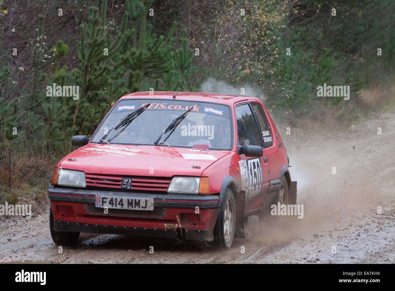 Eversley, UK. 8th Nov, 2014. Tempest Rally. The rally is a one day ...