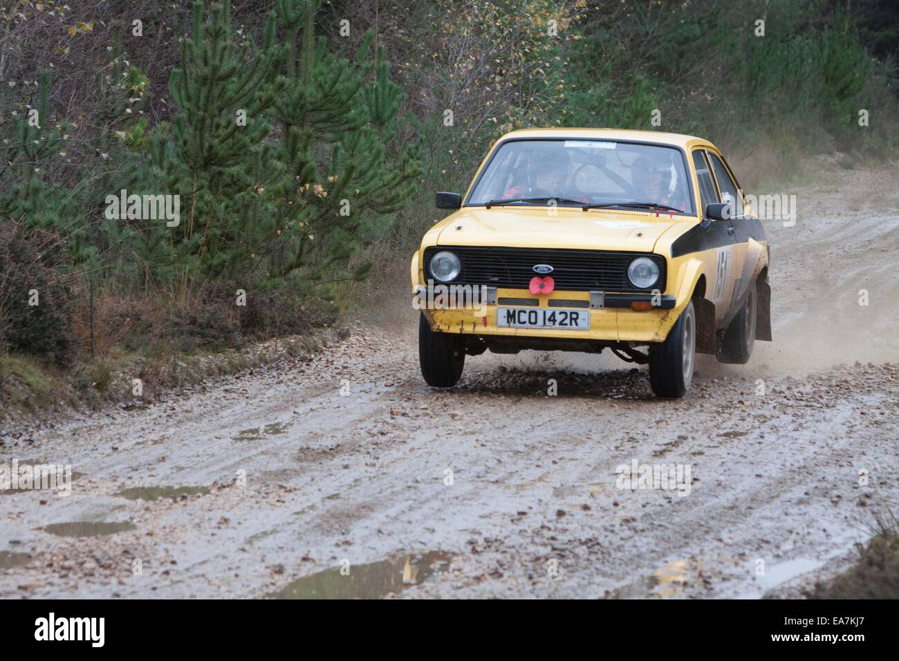 Eversley, UK. 8th Nov, 2014. Tempest Rally. The rally is a one day ...