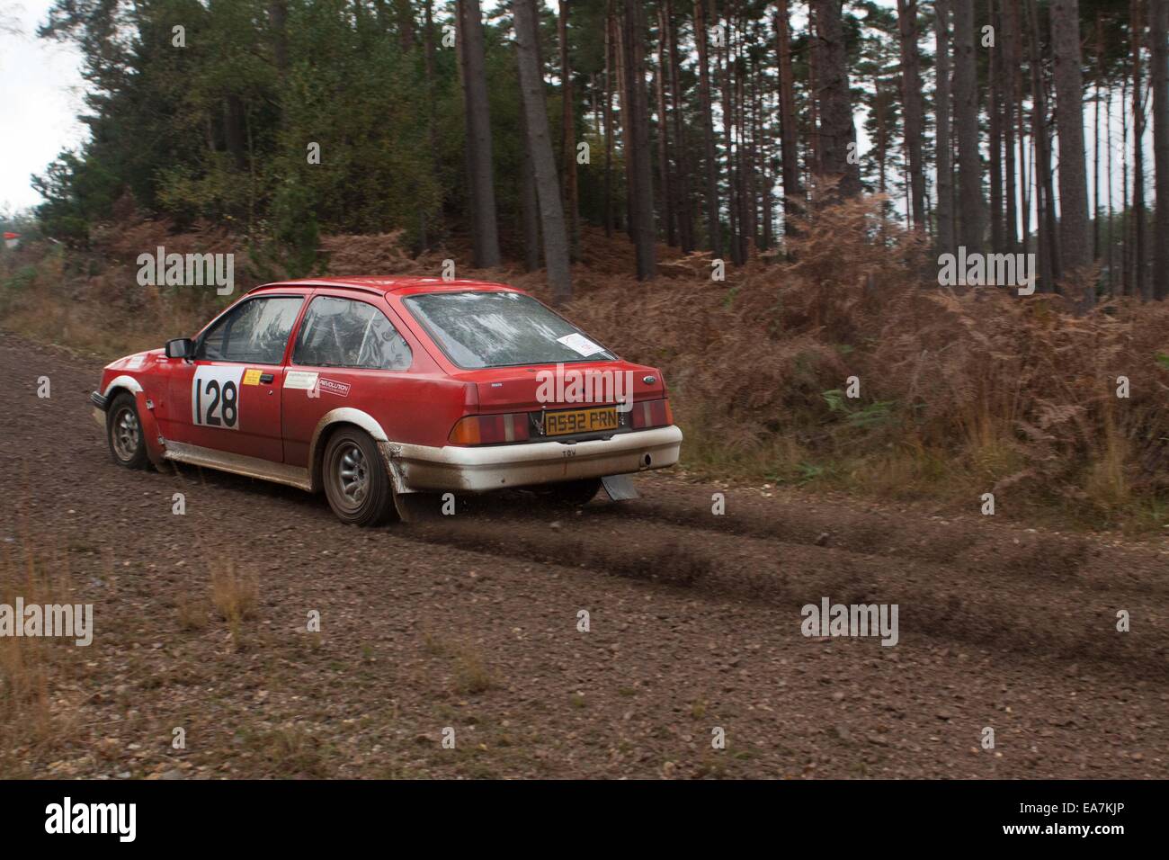 Eversley, UK. 8th Nov, 2014. Tempest Rally. The rally is a one day ...
