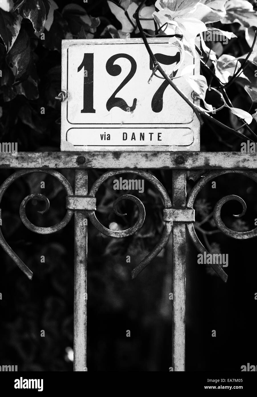 Number 127 Black and White Stock Photos & Images - Alamy