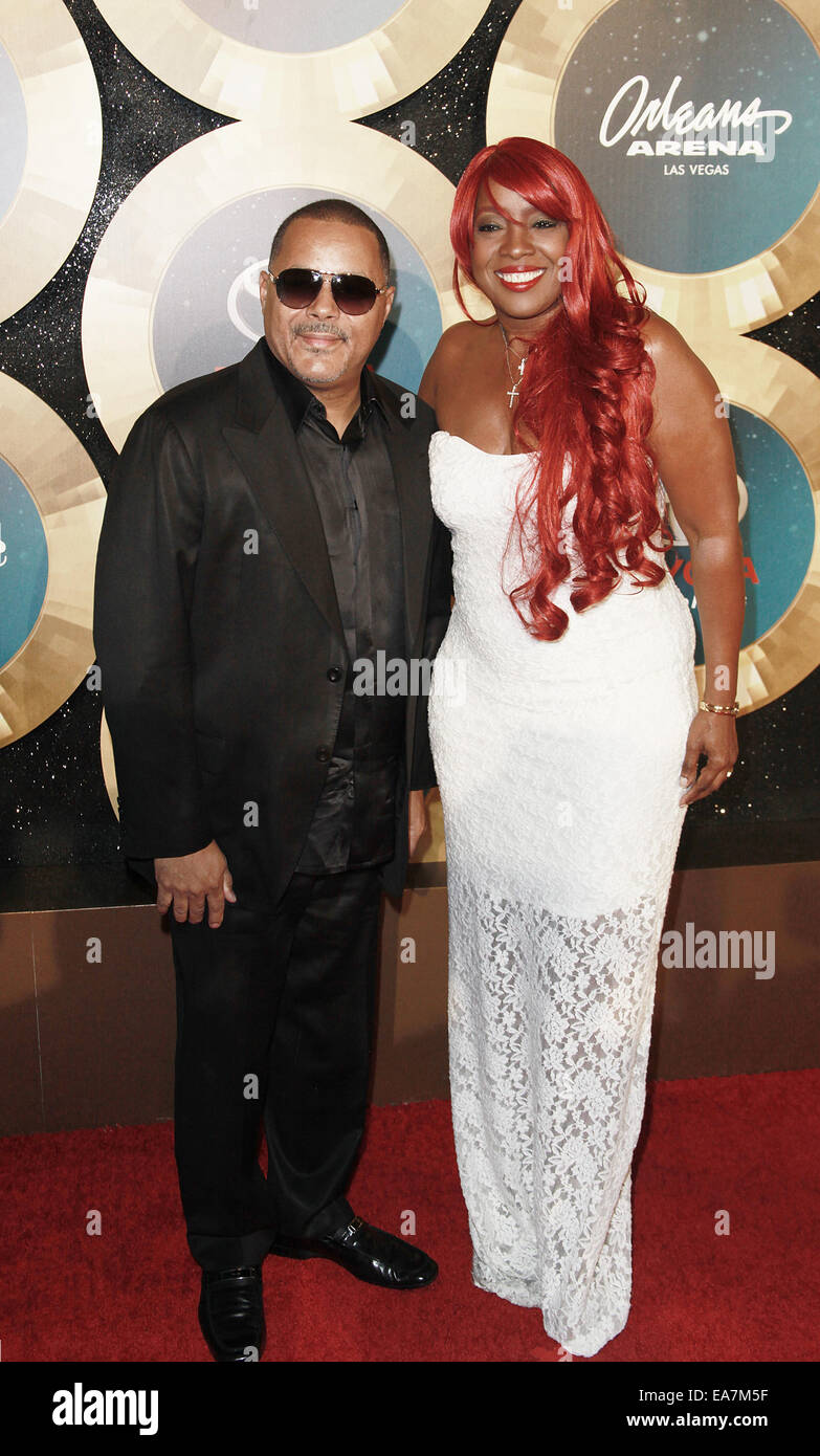 Las Vegas, Nevada, USA. 7th Nov, 2014. Melissa Morgan and Najee attend ...