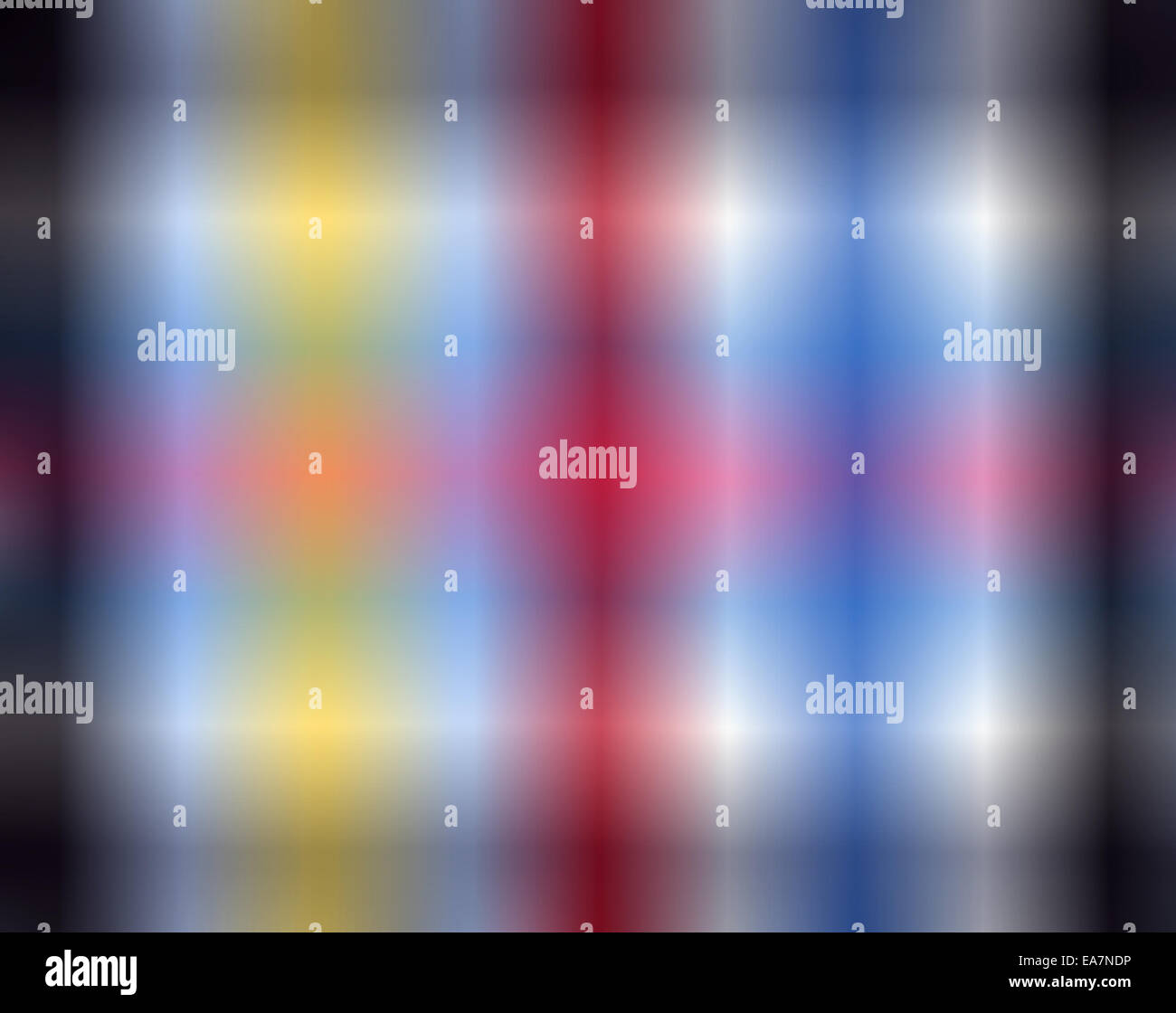 Soft, blur square pattern and background ( Blue, red, black and yellow ...