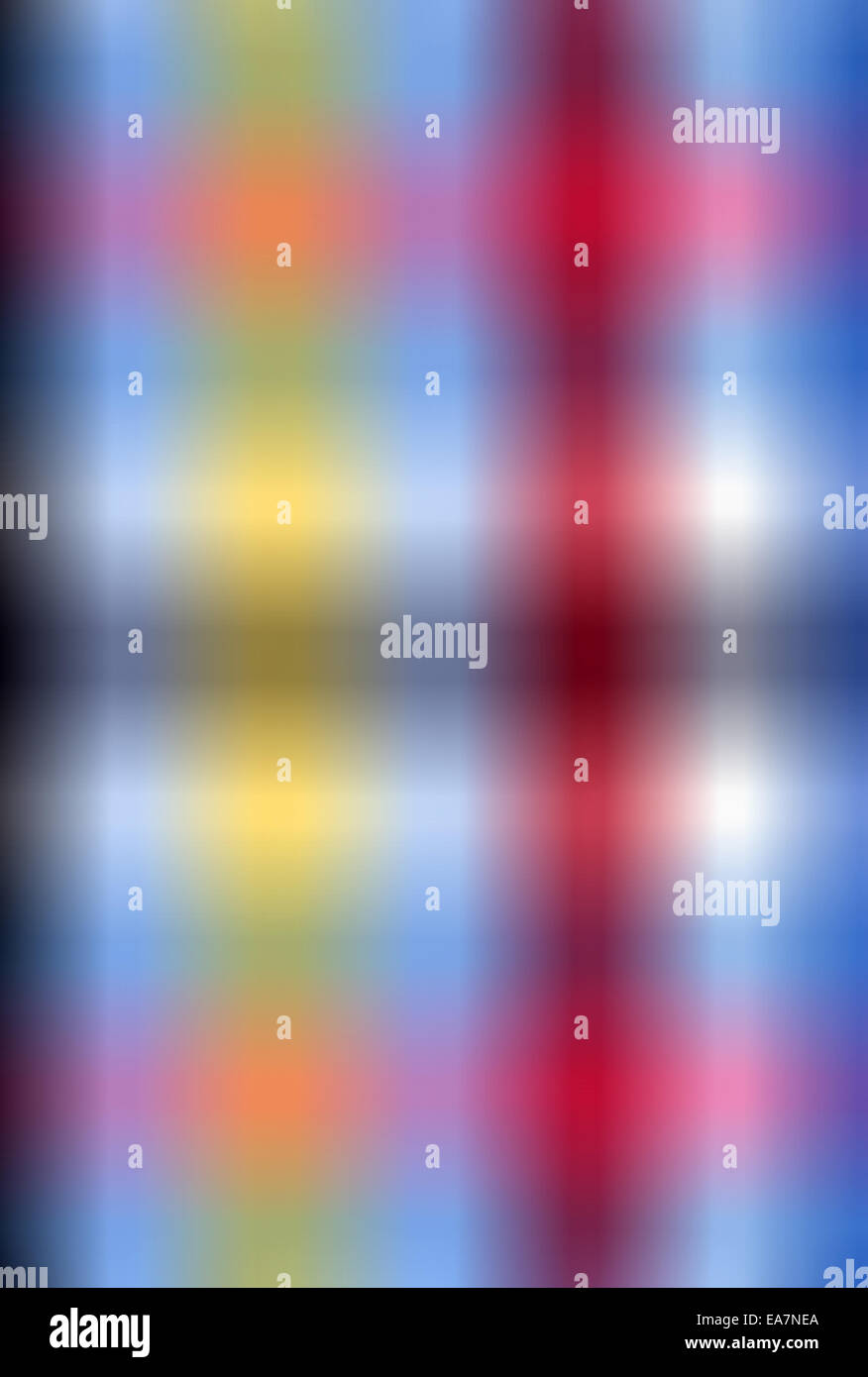 Soft, blur square pattern and background ( Blue, red, black and yellow ...