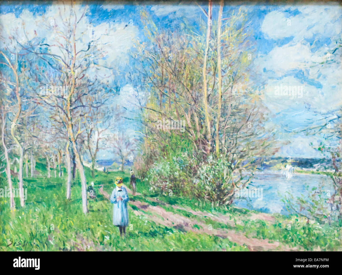Sisley Painting High Resolution Stock Photography and Images - Alamy