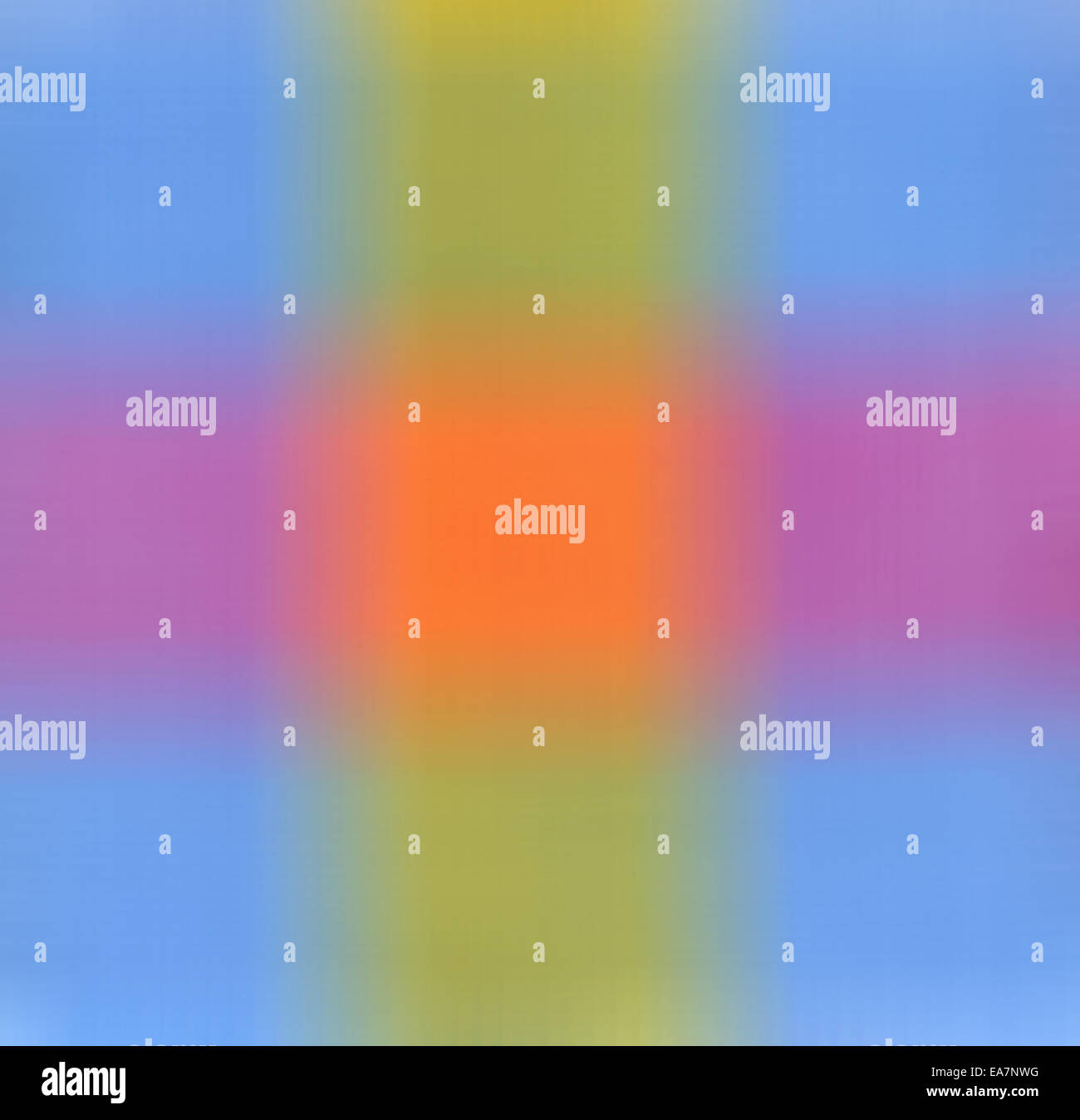 Soft, blur square pattern and background ( Blue, orange, pink and ...
