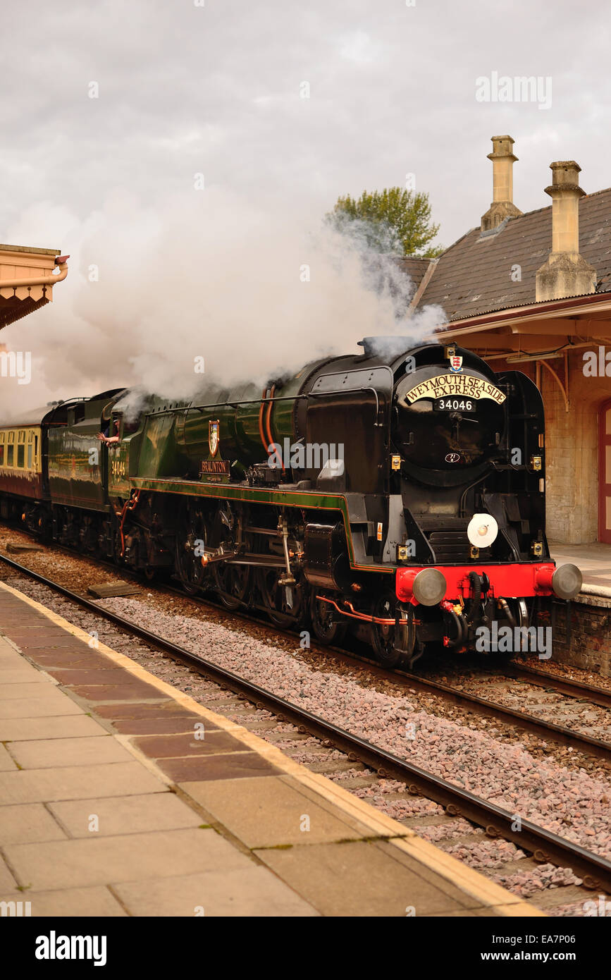 Braunton steam locomotive hi-res stock photography and images - Alamy