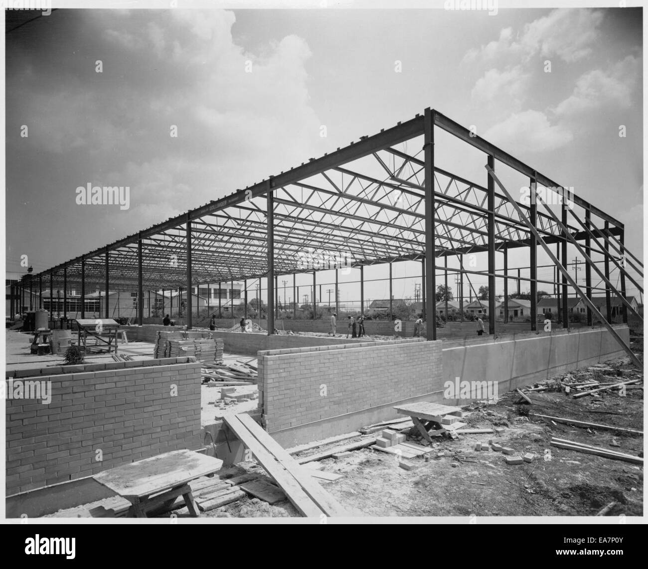 Vintage construction photo hi-res stock photography and images - Alamy
