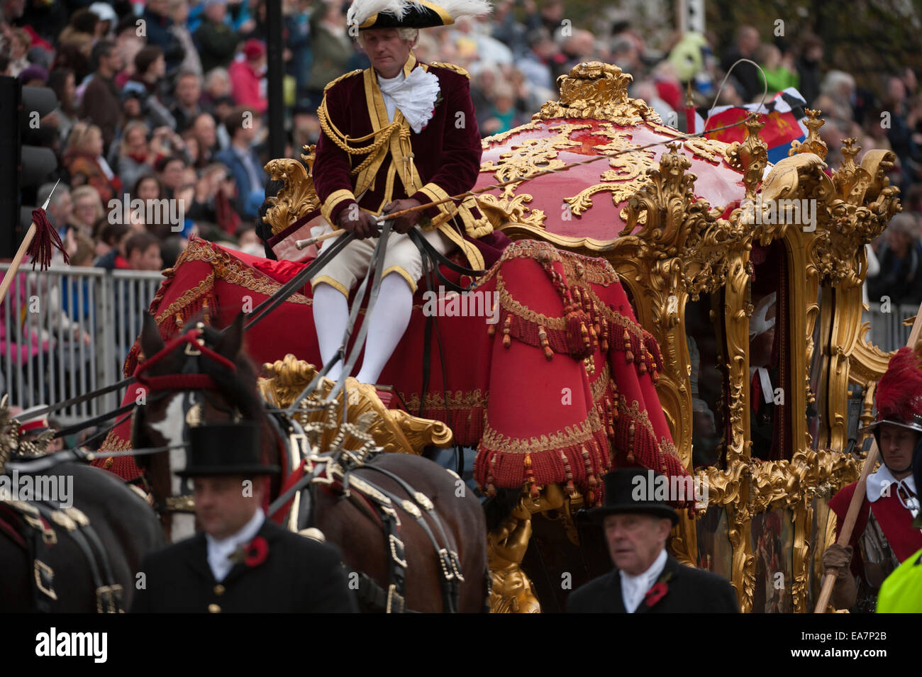 City of London, UK. 8th November, 2014. The Lord Mayor, Alderman Alan ...
