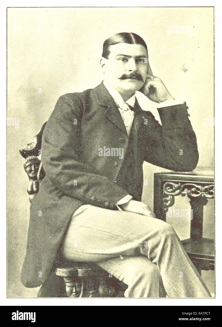 BECK(1898) p016 BECK, LOUIS D. - THE AUTHOR Stock Photo - Alamy