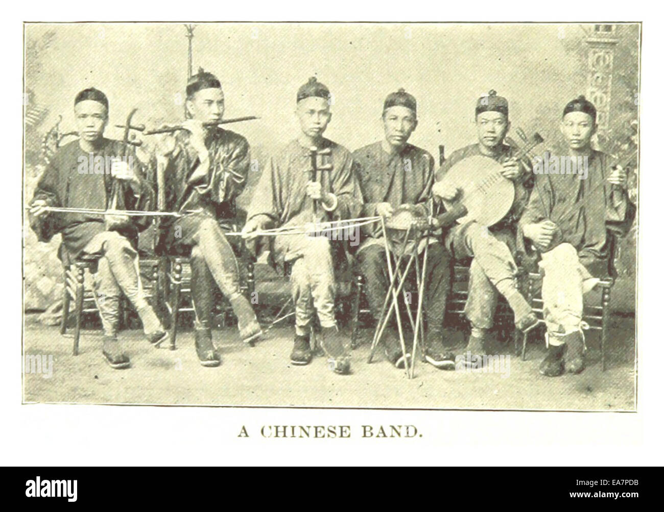 Traditional chinese illustration depicting hi-res stock photography and ...