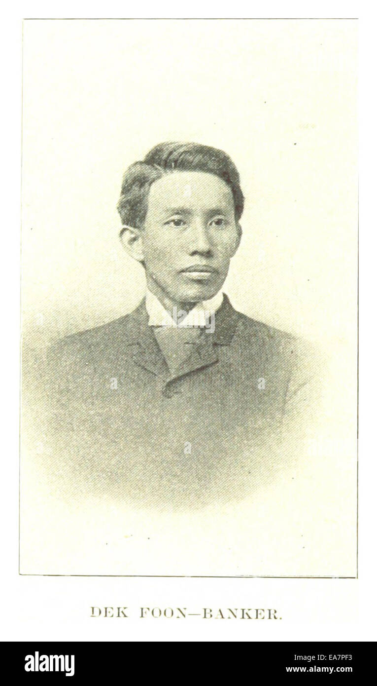 BECK(1898) p286 DEK FOON, BANKER Stock Photo - Alamy