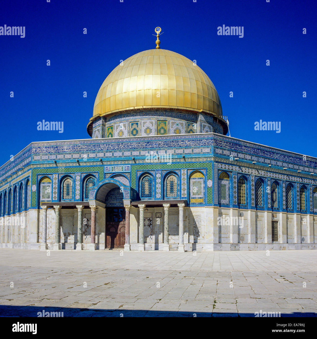 Dome of the Rock on Temple Mount Jerusalem Israel Stock Photo - Alamy