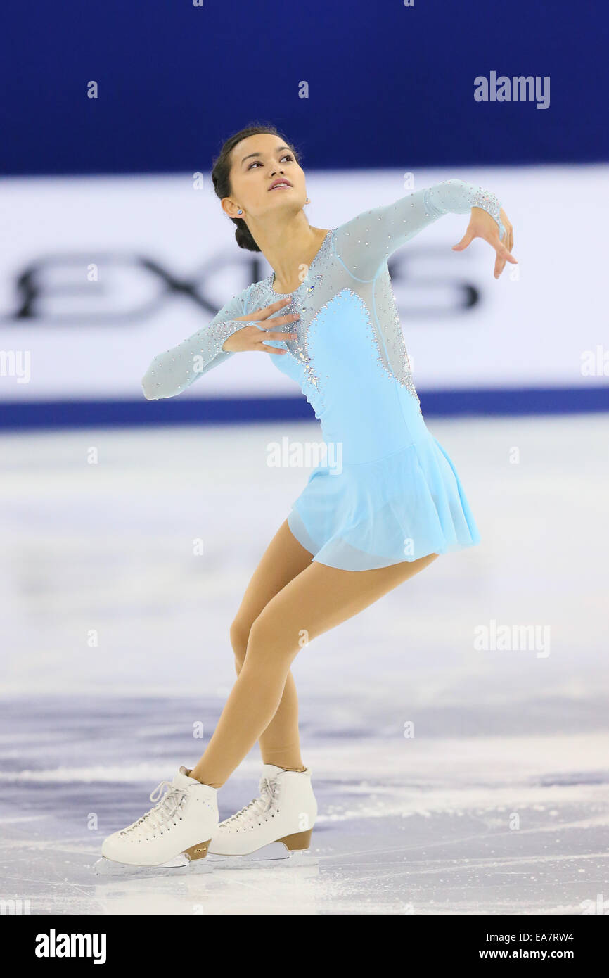 Shanghai, China. 7th Nov, 2014. Anne Line Gjersem (NOR) Figure Skating ...